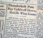 Ray Caldwell: The Pitcher that Was Struck by Lightning – Odd Sports Stories